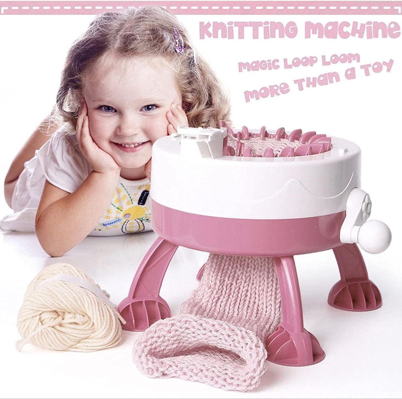 22-Needle Knit Loom Machine for DIY Knitting – Z-Mart